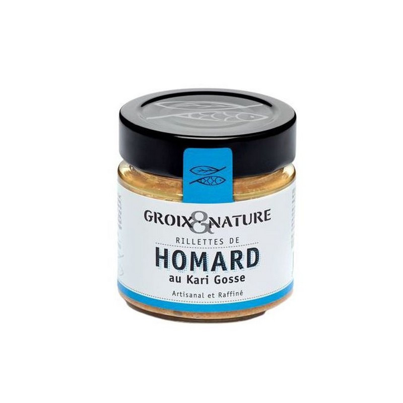 Acheter des rillettes de homard bleu, Groix et Nature