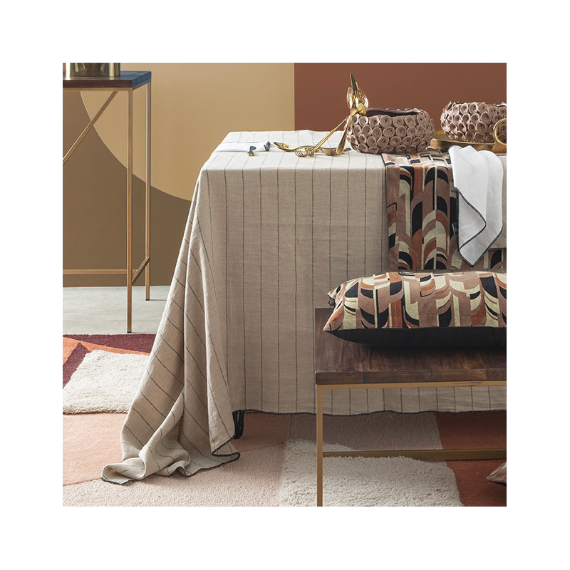 Acheter nappe en lin Calvi naturel de Haomy