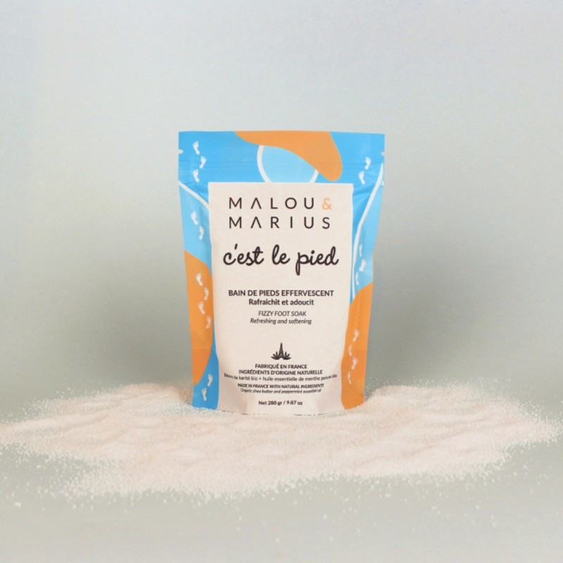 Acheter un Bain de Pieds Effervescent, Malou & Marius