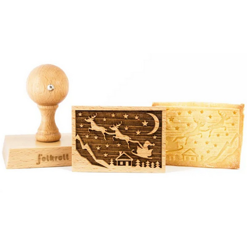 Acheter un Tampon Rectangle Traineau, Patisse