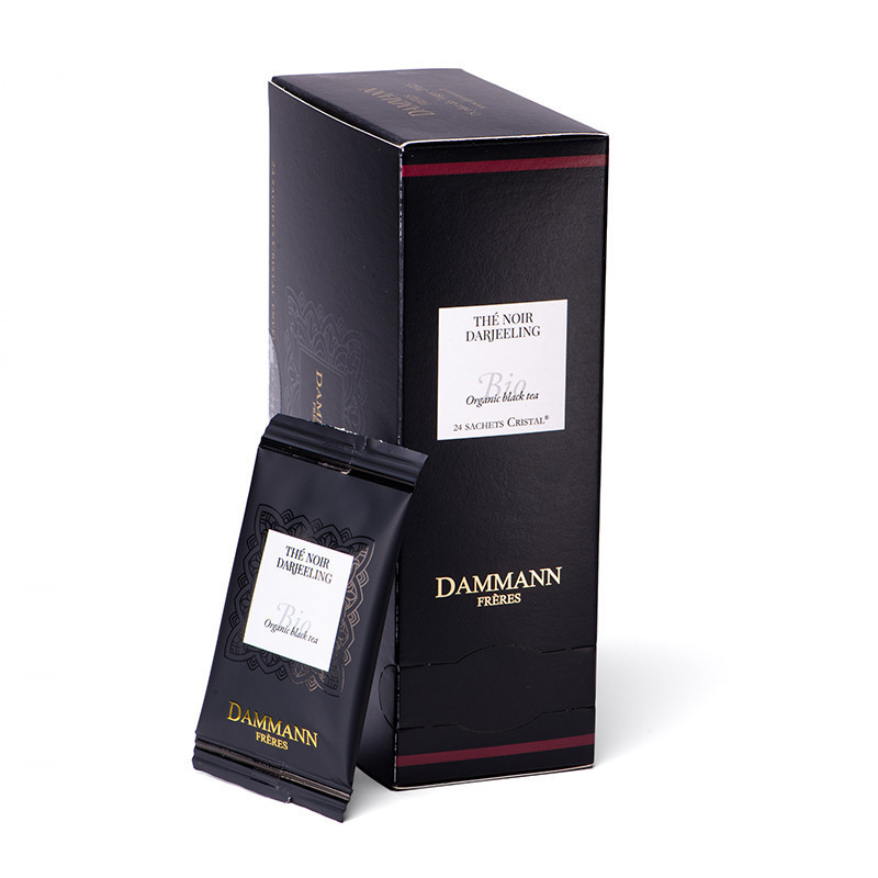 Acheter Thé noir Darjeeling bio en sachets, Dammann Frères