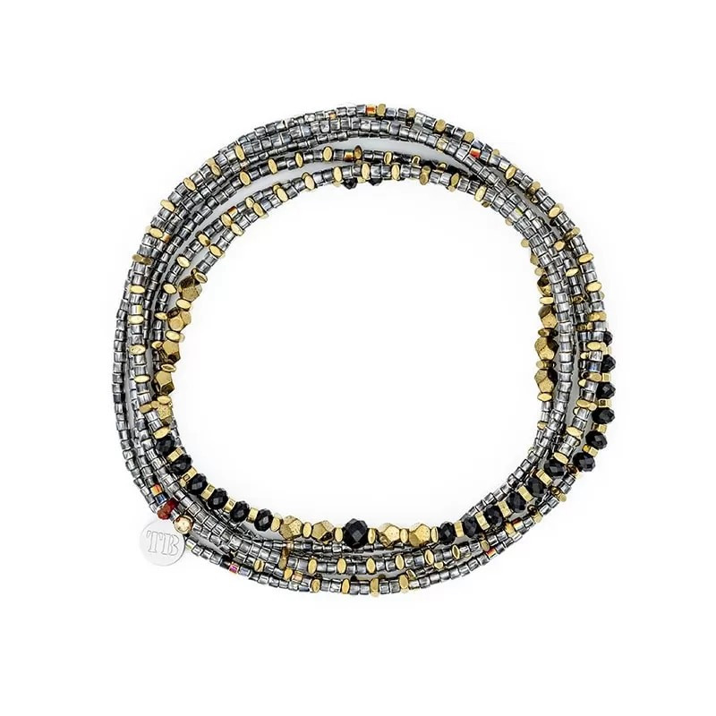 Acheter le Collier et Bracelet 6 tours Andy Quantic, Têtes Blondes