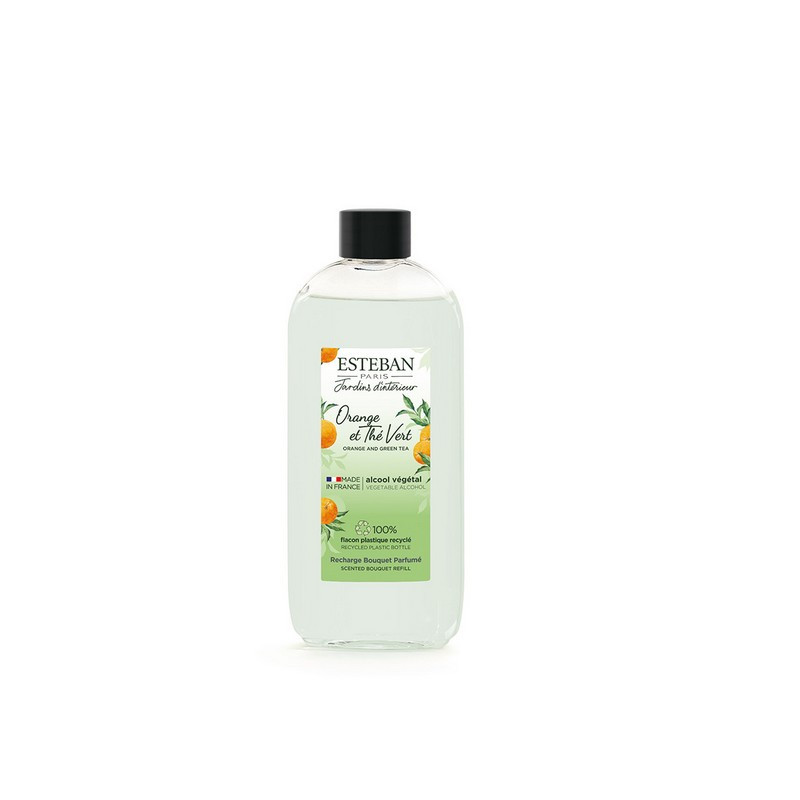 Acheter recharge bouquet parfumé 200 ml Orange et Thé vert Estéban